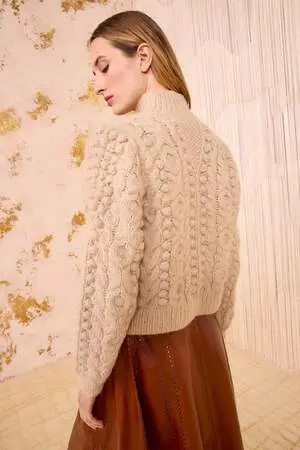 Ulla Johnson Albia Alpaca Knit Pullover - Dune