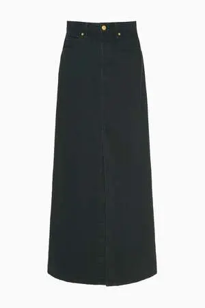 Ulla Johnson Anais Denim Maxi Skirt - Hunter