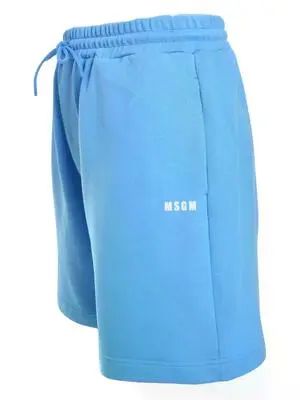 MSGM Logo Deck Shorts