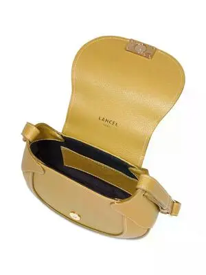 LANCEL Paulette Saddle Crossbody Bag - Yellow