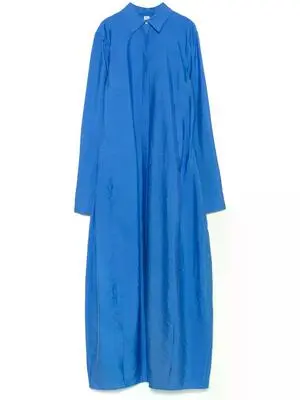 TOTEME Parachute Shirt Dress - Blue