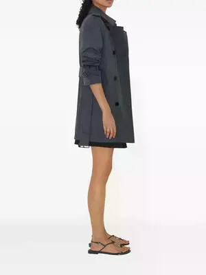 Burberry Short Trench Coat - Grey