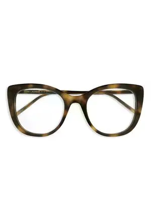 Saint Laurent Cat-eye Glasses - Brown