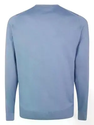 John Smedley Knitted T-shirt - Blue