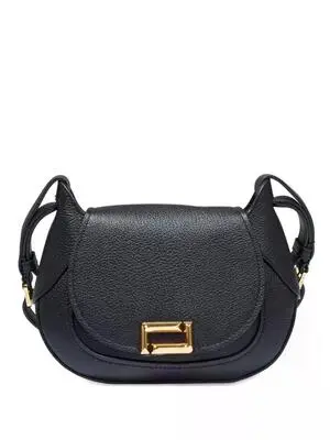 LANCEL Paulette Saddle Crossbody Bag - Black