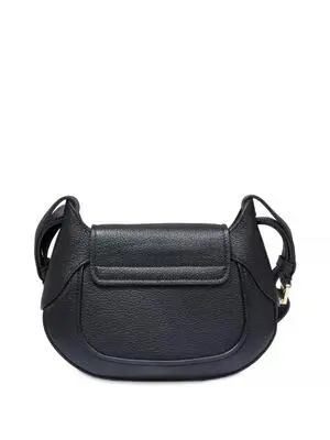LANCEL Paulette Saddle Crossbody Bag - Black