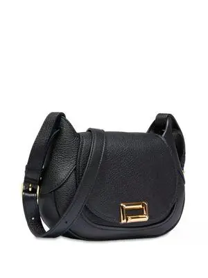 LANCEL Paulette Saddle Crossbody Bag - Black