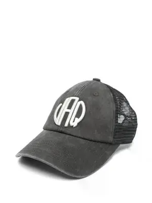 Vaquera Logo-embroidered Cap - Black