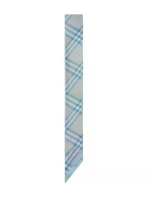 Burberry Check Skinny Scarf