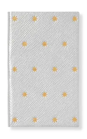 Smythson Panama Leather Stars Notebook