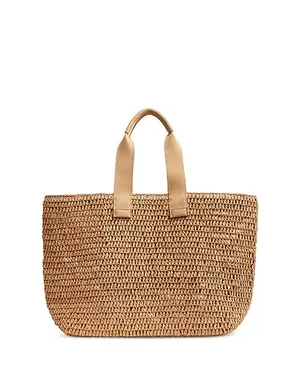 REISS Emeryson Crochet Tote