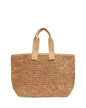 REISS Emeryson Crochet Tote