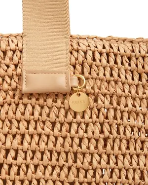REISS Emeryson Crochet Tote
