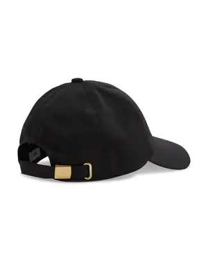REISS Nicole Logo Cap - Black