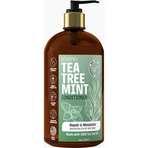 LOVERY Tea Tree Mint Conditioner - Amber / Green