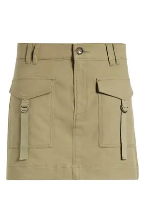 Paige Kayla Cargo Mini Skirt