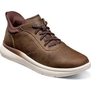 Florsheim Fleet Perforated Toe Sneaker - Brown