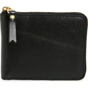 Comme Des Garçons Leather Wallet Black