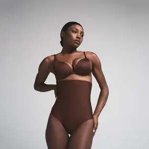 SKIMS Core Sculpt High Waisted Brief | Light Neutral | | Body - Cocoa