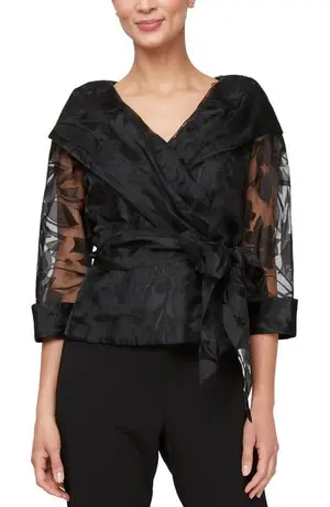 Alex Evenings Belted Blouses