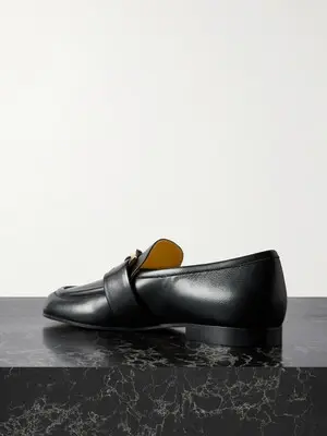 Proenza Schouler Monogram Leather Loafers