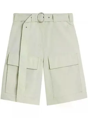 JIL SANDER Belted Knee-length Shorts
