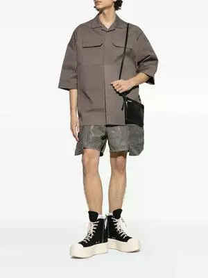 Rick Owens Distressed Shorts