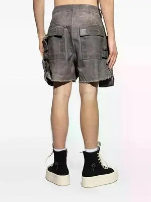 Rick Owens Distressed Shorts