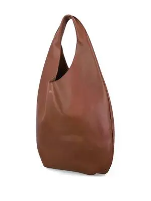 A.p.c. Grained Leather Shoulder Bag - Brown