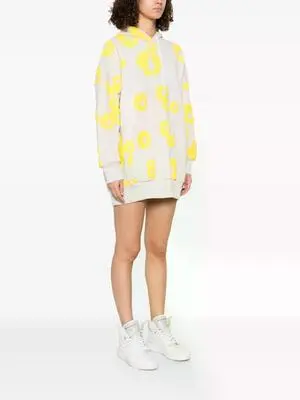 AUTRY Flowers Hoodie Mini Dress
