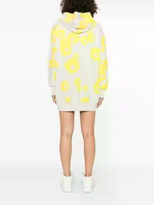 AUTRY Flowers Hoodie Mini Dress