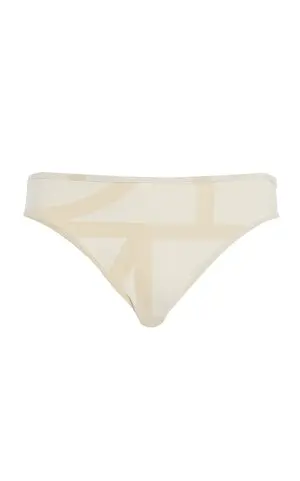 TOTEME Monogram Bikini Bottom - Ivory