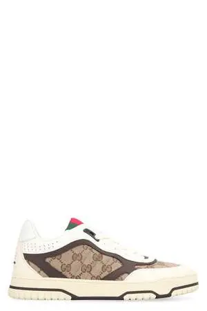 Gucci Re-Web Low-Top Sneakers - Beige