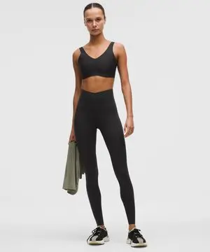 Lululemon Glow Up™ Super-high-rise Tight 28" Snake Structure Emboss Black