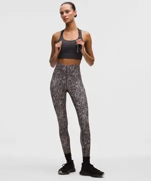 Lululemon Glow Up™ Super-high-rise Tight 28" Snake Structure Grey Multi
