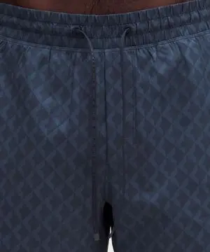 Lululemon Swim Short 7 - Square Diamond Screen Navy Multi