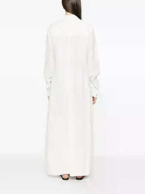TOTEME Parachute Maxi Shirt Dress - Neutrals