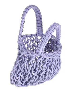 PHANTA Woven Handbag - Lilac
