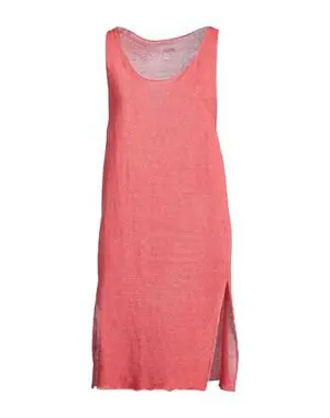 120% Lino Linen Knit Top - Red