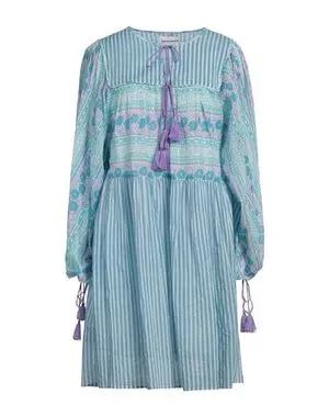Antik Batik Mini Dress - Azure