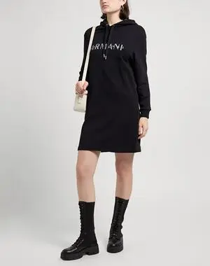 Armani Exchange Cotton Mini T-shirt Dress