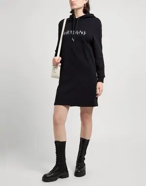 Armani Exchange Cotton Mini T-shirt Dress