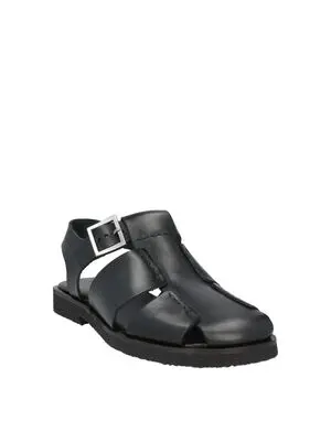 Sandro Leather Fisherman Sandals