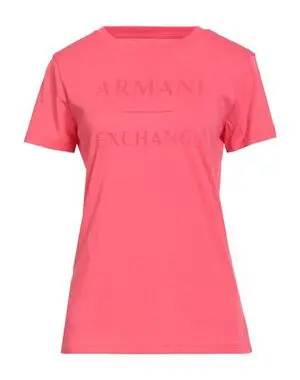 Armani Exchange Logo-print Cotton T-shirt - Red