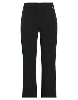 BERNA Straight-leg Crepe Pants - Black