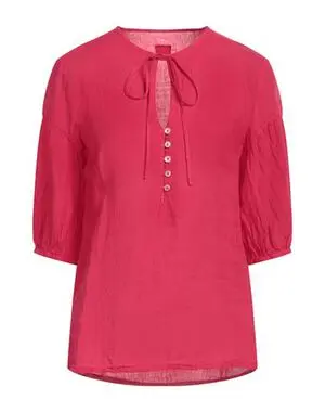 120% Lino Button Up Blouses