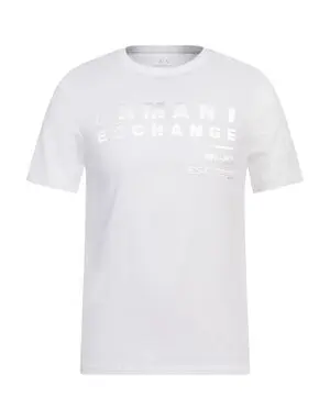 Armani Exchange T-shirt Size Cotton - White