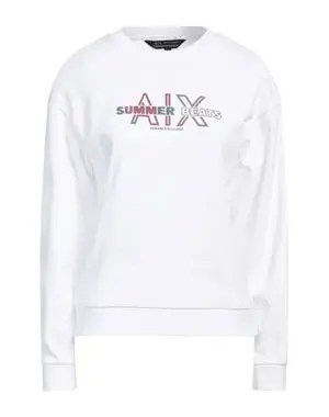 Armani Exchange Cotton-blend Sweatshirt - White
