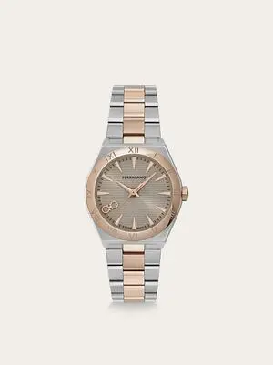 FERRAGAMO Ferragamo Vega Upper East Watch Beige