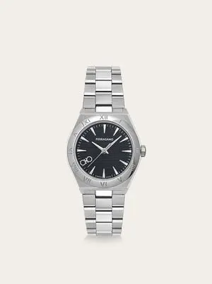 FERRAGAMO Vega Upper East Watch - Black